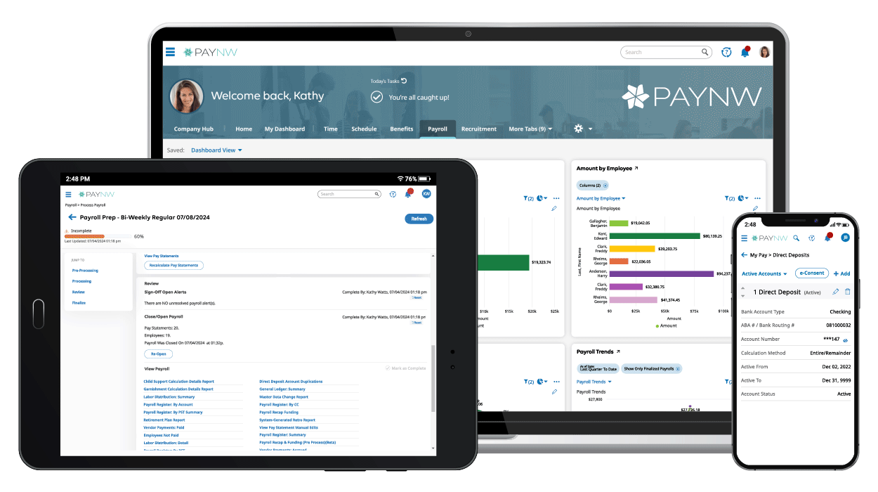 Payroll Solution | Cloud-Based HCM Platform | PayNW